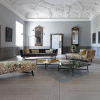 China Custom High End Italian Style Modern Home Furniture Contemporary Sectional Sofa Set for sale