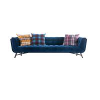 China Custom High End Italian Style Modern Home Furniture Contemporary Sectional Sofa Set for sale