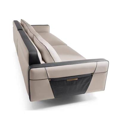 China High-Class Brand Modern Leather Sofa Set for Whole House Decor Genuine Leather Luxury for Full Living Room Promotion All for sale