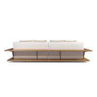 China High Quality Furniture Customization Factory OEM/ODM Designer Custom High End Solid Wood Waterproof Leisure Sofa Set for sale