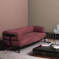 China Italian Small Unit Creative Minimalist Combination Leather Sofa European Extendable Luxury Frosted Leather Light Stylish for sale
