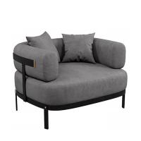 China Italian Small Unit Creative Minimalist Combination Leather Sofa European Extendable Luxury Frosted Leather Light Stylish for sale