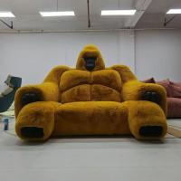 China Large Creative Gorilla Leather Sofa Set Multi-Network Red Furniture for Outdoor Kitchen Bathroom Diamond Wood for Villa Showroom for sale