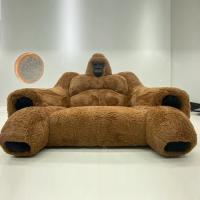 China Large Creative Gorilla Leather Sofa Set Multi-Network Red Furniture for Outdoor Kitchen Bathroom Diamond Wood for Villa Showroom for sale