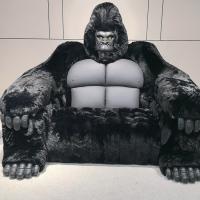 China Animal Design Series Gorilla Out-look Sofa Set Design for Hotel Living Room Decor Fabric Upholstery King Kong Sofa Couch for sale