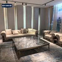 China MOYI Arabic Sectional Sofa  Chesterfield Sofa Set Luxury Italian Genuine Leather Living Room Modular Sofa Set Furniture for sale
