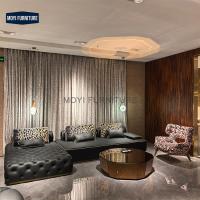 China MOYI Luxury Leather Sofa Set Furniture Customized Living Room Sofa for sale
