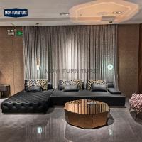 China MOYI Luxury Leather Sofa Set Furniture Customized Living Room Sofa for sale