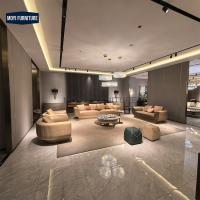 China MOYI Custom Furniture Factory for Villas and Luxury Houses Leather Living Room Furniture Comfortable Chesterfield Sofas for sale