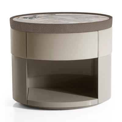 China Wholesale Apartment Hotel Home Furniture Beside Cabinet Luxury Bedroom Nightstand Set 2 for sale