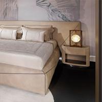 China Home Furniture Modern Nightstand Side Table With 2 Drawers, Nightstands Set of 2, Wood Frame Table With Storage for Bedroom for sale