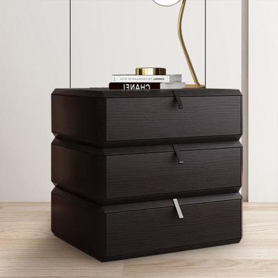 China High Quality Custom Design Solid Wood Frame Nordic Nightstand Bedside Cabinet Chest of Drawers of Bedroom for sale