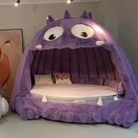 China Manufacturers Direct Sales Luxury Bedroom Dinosaur Bed Furniture Oversized Irregular Monster Luxury Bed Zoon Moulding Crib Bed for sale