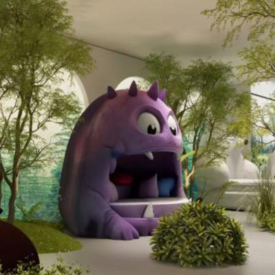 China Manufacturers Direct Sales Luxury Bedroom Dinosaur Bed Furniture Oversized Irregular Monster Luxury Bed Zoon Moulding Crib Bed for sale