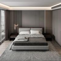 China Leather Pakistan 1 Piece Nordic king Size Furnitures House Bedroom king Frame Luxury Bedroom Set Dongguan Morden Bed for sale