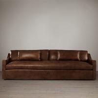 China Sassanid New Modern Design Belgian Classic Slope Arm Leather Sofa Set for Living Room Furniture Luxury Designs for sale