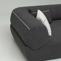 China Hotel Luxury Modular Sofa Set pink Fabric Sofa Lazy Couch Modern Combination Sofa Set for Living Room for sale
