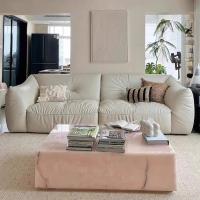China Italian LuxurySofa Couch 2 Seat Sectional Modern Modular Recliner Living Room Home Villa Furniture for sale