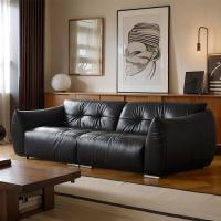 China Italian LuxurySofa Couch 2 Seat Sectional Modern Modular Recliner Living Room Home Villa Furniture for sale