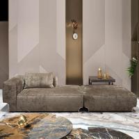 China New Design Italian High End Living Room Sofa Set Furniture Premium Sectional L Shape Leather Luxury Sofa Set for Villa for sale