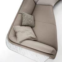 China Italian Luxury Leather Sectional Sofa Couch High-End Manufacturers' Modular L-Shape Tufted Features Hotels Villas Living Room for sale