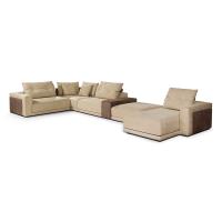 China High Quality Large Leather Home Luxury Italian Modern Design Furniture Sofa Set L Shape Luxury Sectional Couch Living Room Sofa for sale