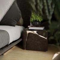 China Home Furniture Bedroom Luxury Night Stand with Drawers Italian Design Night Stand for Bedroom for sale