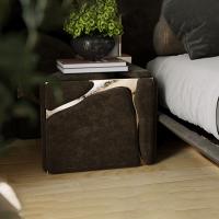 China Home Furniture Bedroom Luxury Night Stand with Drawers Italian Design Night Stand for Bedroom for sale