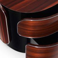 China Nightstand With 2 Drawers Bedroom Furniture Accent Wooden Bedside Table for sale