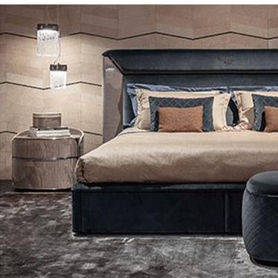 China Nightstand With 2 Drawers Bedroom Furniture Accent Wooden Bedside Table for sale