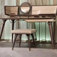 China High-quality Nordic-style Hotel and Villa Bedroom Furniture Minimalist Modern Solid Wood Dressing Table With Mirror Custom-made for sale