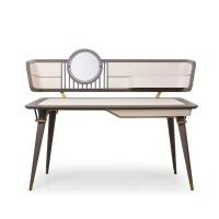 China High-quality Nordic-style Hotel and Villa Bedroom Furniture Minimalist Modern Solid Wood Dressing Table With Mirror Custom-made for sale