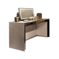 China MOYI Italian Light Luxury Vanity, High-end Feel Designer Makeup Table, Modern Minimalist Bedroom Makeup Station With Mirror for sale