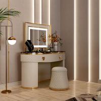 China MOYI Luxury Makeup Dresser With Mirror Dressing Table Modern for Bedroom for sale