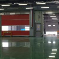 China Curtain Rapid Roller Door PVC Coated Polyester Lightness Flexibility And Durability for sale