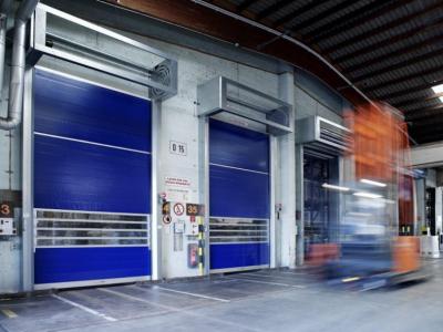 China High Speed Rapid Roller Doors PVC Industrial Fast Action Automatic Zipper for sale