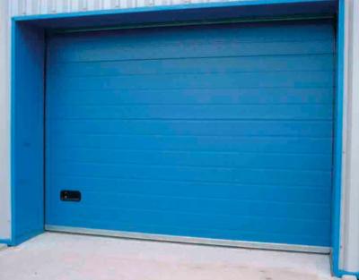 China Industrial Professional PVC Fast Action Automatic Zipper Door 1176pa Wind Resistance High Speed 1.5mm Staninless for sale