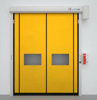 China Warehouse Soft Pvc Rapid Roller Doors Curtain Zipper Vertical Overhead Quick Action for sale