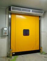 China Industrial Automatic Rapid Rolling Shutter Door High Speed Zipper PVC Photo Sensor for sale