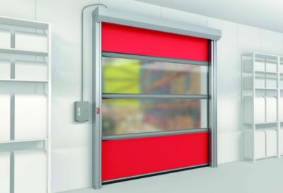 China Fast Rolling Shutter Rapid Roller Doors Fabric Roll Up Wind Proof Automatic 5700/5100N/5m China Manufacturer for sale