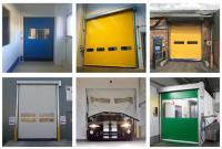 China Industrial Zipper Automatic Rapid Roller Doors High Speed Shutter Pvc Industrial for sale