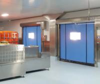 China Self Repairing Zipper Rapid Roller Doors Pvc Plastic Roll Up Industrial Polyester for sale