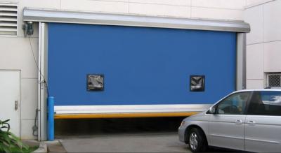 China PVC Automatic Industrial Rapid Roller Doors High Speed Fast Acting Shutter for sale