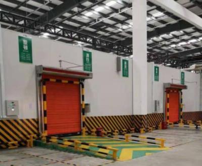 China Repairable Rolling Rapid Roller Doors High Speed Zipper PVC Automation Shutter for sale