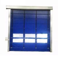 China Remote Control 800N Rapid Roller Doors Shutter Pvc High Speed For Clean Rooms Antidust for sale