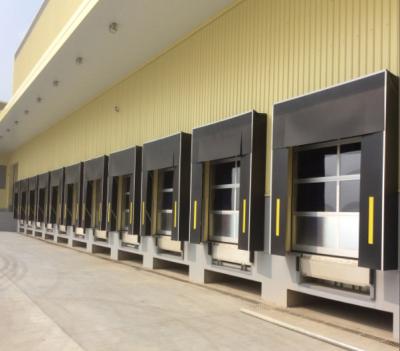 China Inflatable Automatic Loading Dock Shelters High Wear Resistance Anti Collision for sale