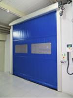 China Pvc High Speed Rapid Roller Doors 900 / 800N Strength Fast Acting Steel Rust Proof for sale