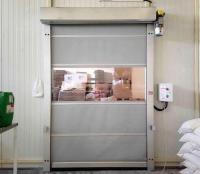 China Stainless Steel Pvc Rapid Roller Doors Automation Shutter 220V Warehouse Clean Room for sale