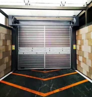 China 380V 50Hz High Speed Villa Remote Control Spiral Door Industrial With Safety Protection for sale