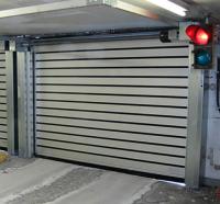 China Remote Control High Speed Spiral Logistics Door Channel 60HZ Or 380V Anti Wind for sale